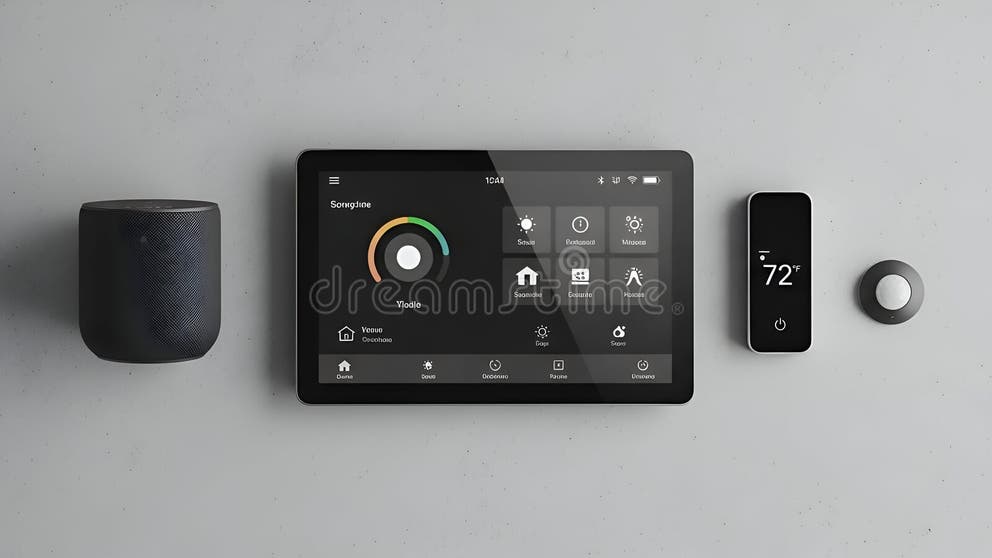 Smart Home Automation System Control Panel Stock Illustrations – 4,911 ...