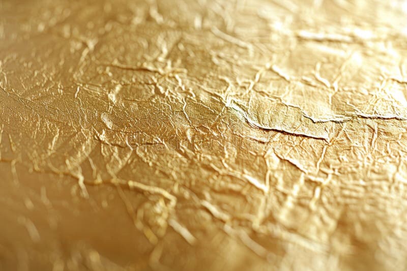 Image Showcasing the Rough Texture of Gold Paper, Enhancing Its Allure ...