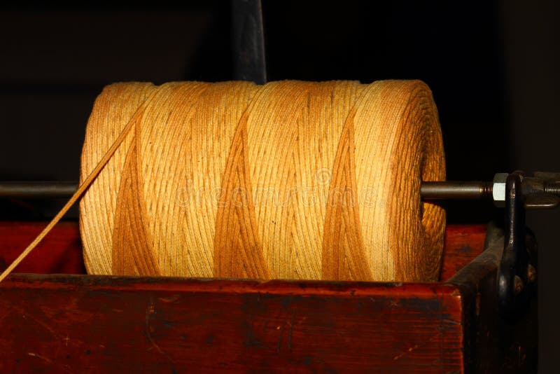 Spool of wool stock image. Image of yarn, wool, sewing - 185898917