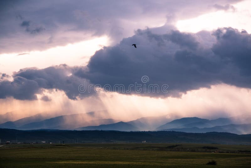 Dramatic Landscape stock photo. Image of color, light - 29873100