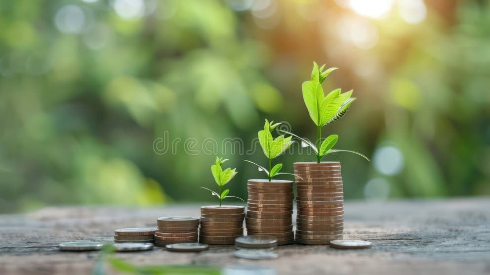 Image Showing the Increase in Asset Value Stock Illustration ...