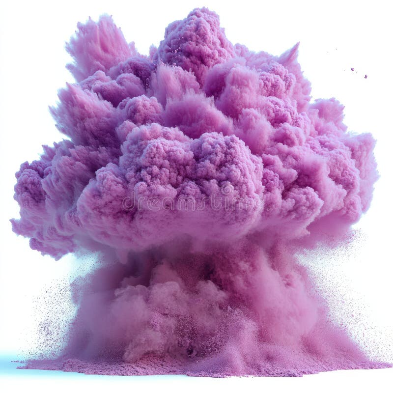 Image Showing Purple Holi Paint Powder in Stock Stock Photo - Image of ...