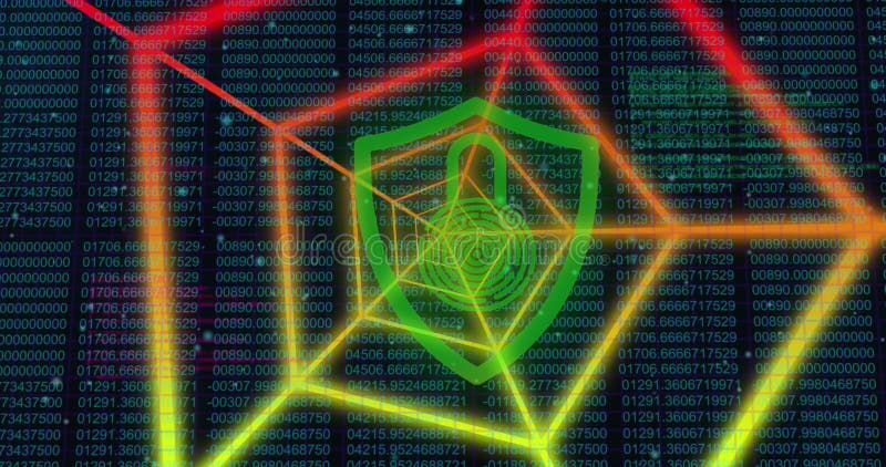 This Image Shows Abstract Shapes Moving Against a Black Background ...