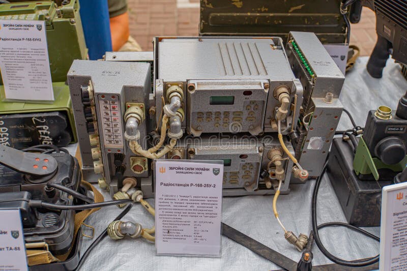 Image Shows an Assortment of Electronic Equipment, Possibly Used for ...