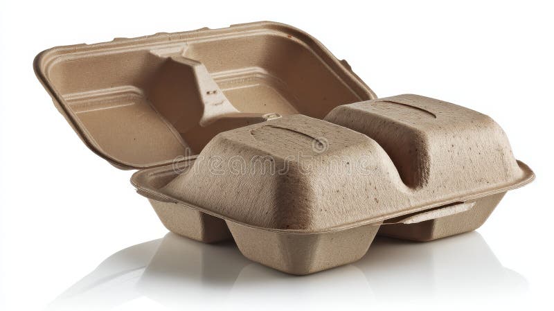 Biodegradable Two Compartment Food Container Stock Illustrations – 6 ...