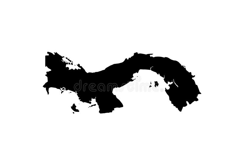 Panama Country Shape Stock Illustrations – 3,376 Panama Country Shape ...