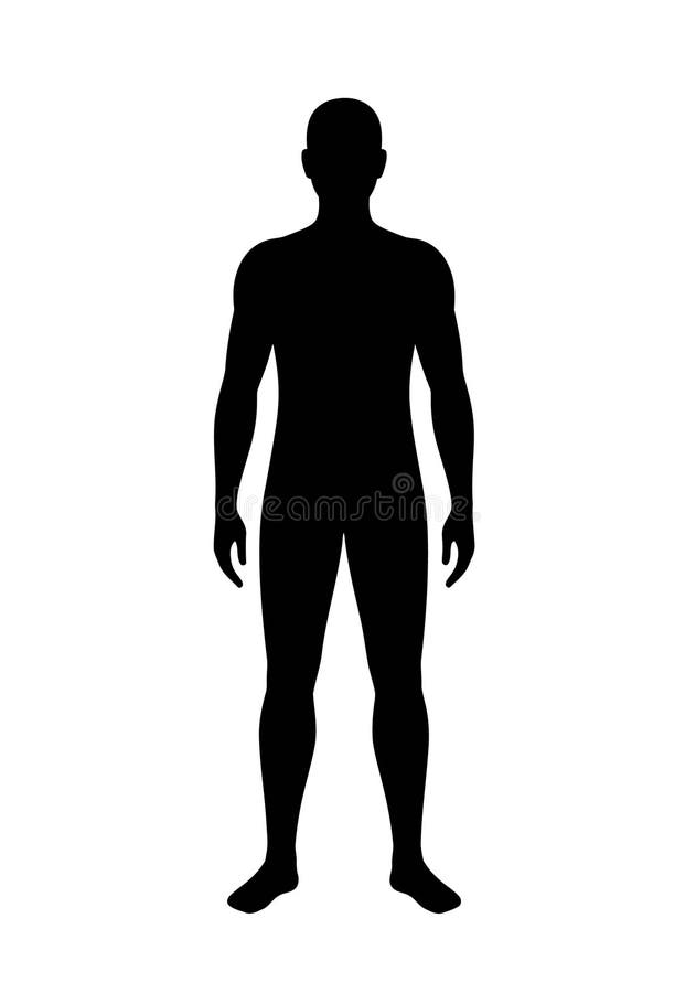 Human silhouette stock vector. Illustration of profile - 375523696