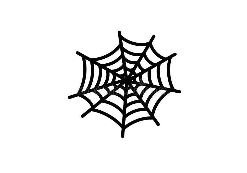 Spider web clipart stock vector. Illustration of bold - 363563396