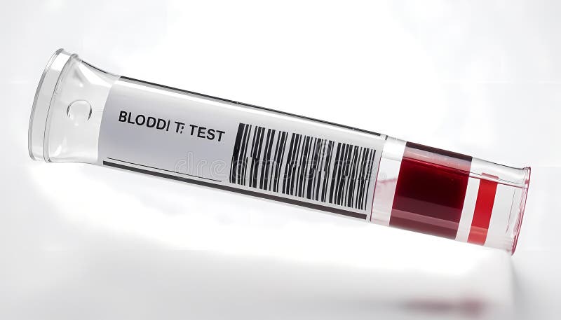 Blood Test Sample stock illustration. Illustration of wheel - 378486176