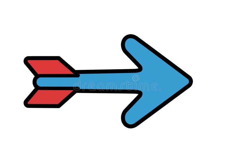 Arrow clip art stock vector. Illustration of design - 368719423