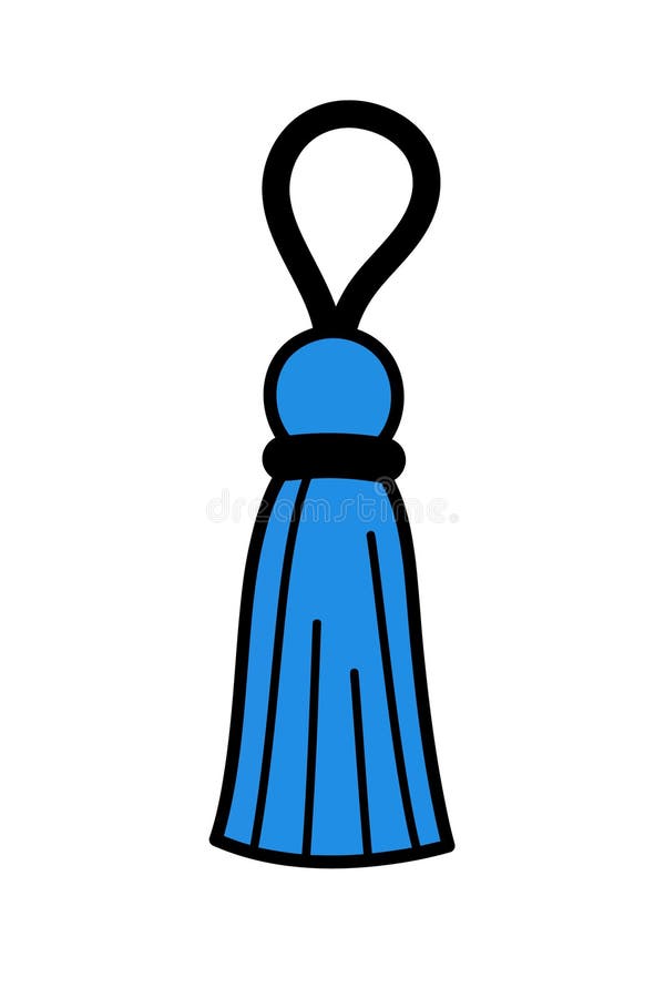 Graduation tassel clip art stock vector. Illustration of symbol - 370726708