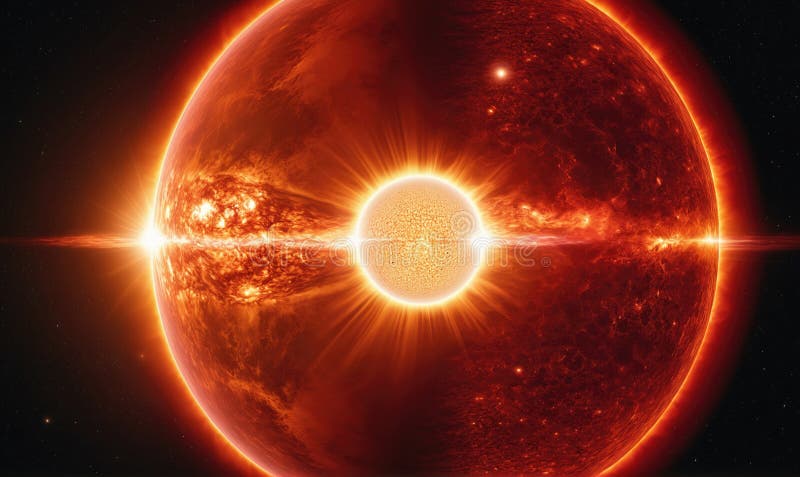 A Star Explodes in a Supernova, Releasing Immense Energy and Light into ...