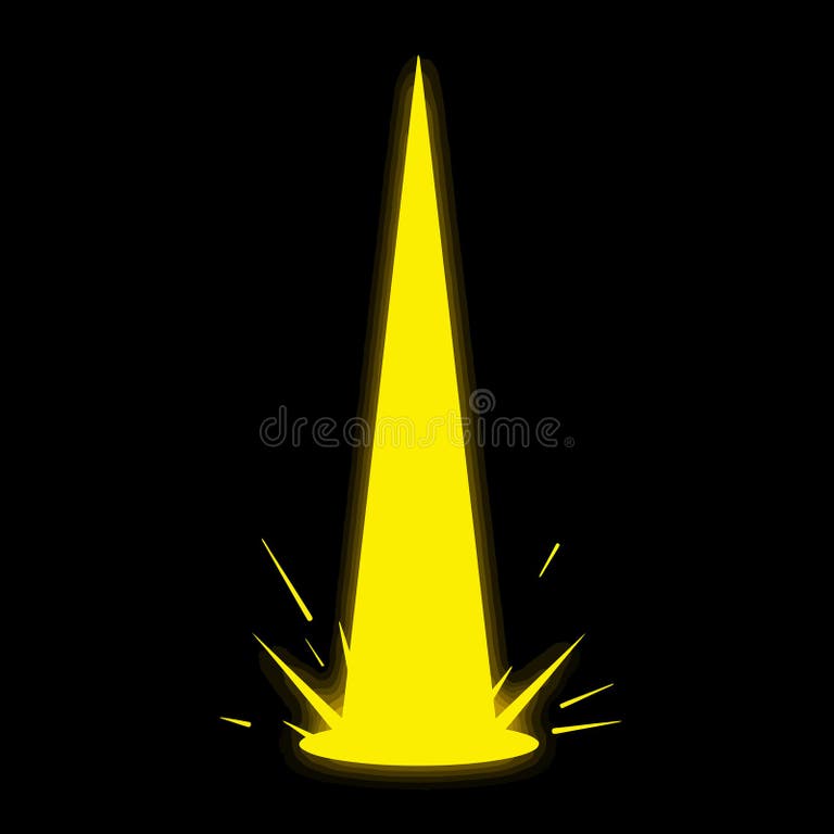 Light ray clipart stock vector. Illustration of beam - 371556311