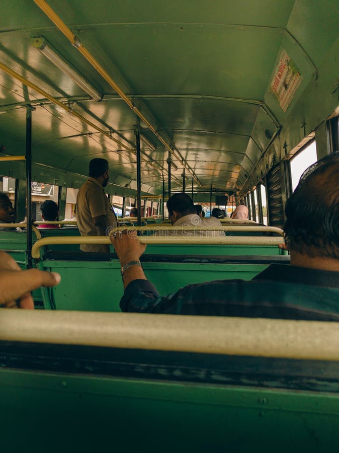 The Image Shows a Bus Inside. it is KSRTC Editorial Image - Image of ...