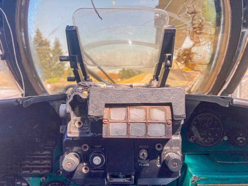 Image Shows a Candid View of an Aircraft Cockpit through an Open Side ...
