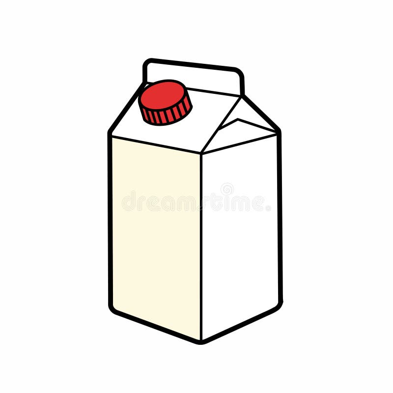 Clip art milk bottle stock vector. Illustration of fresh - 371556465