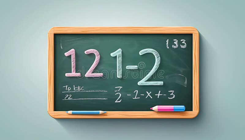 AI-Generated Math Problem stock illustration. Illustration of ...
