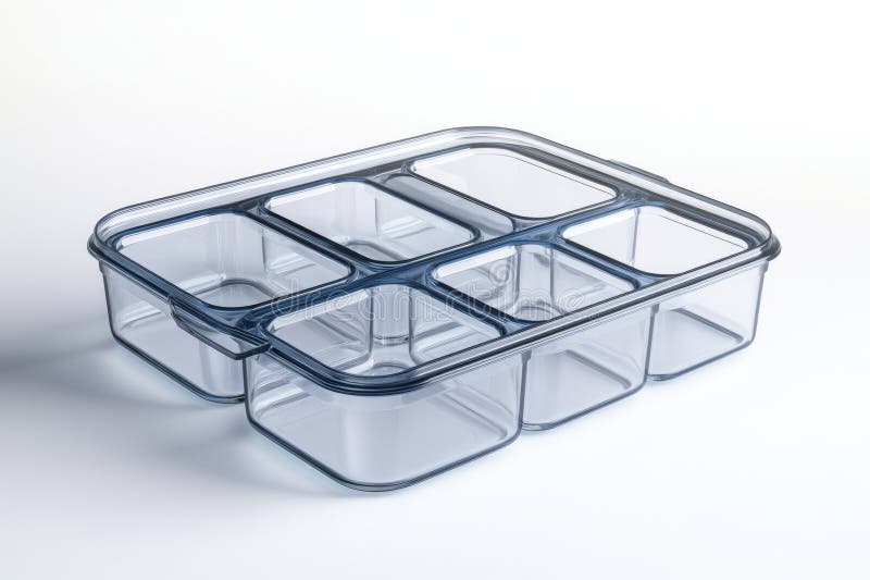 An Organized Plastic Container with Multiple Compartments. Perfect for ...
