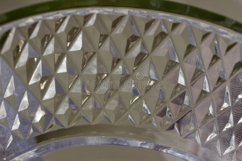 Macro Abstract Texture Background of Beautiful Hand Cut Lead Crystal ...