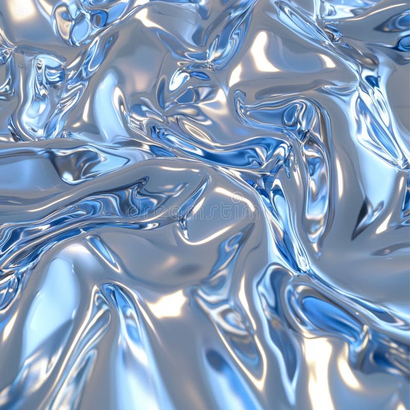 This Image Shows a Close-up of a Stream of Translucent Waves of Light ...