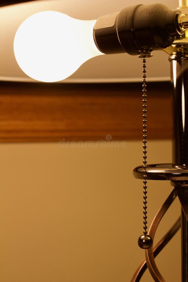 Abstract Art Texture Background of a Modern Table Lamp Stock Image ...