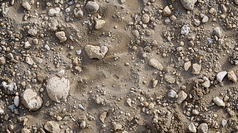 ## Rough Path of Stones and Gravel Stock Illustration - Illustration of ...