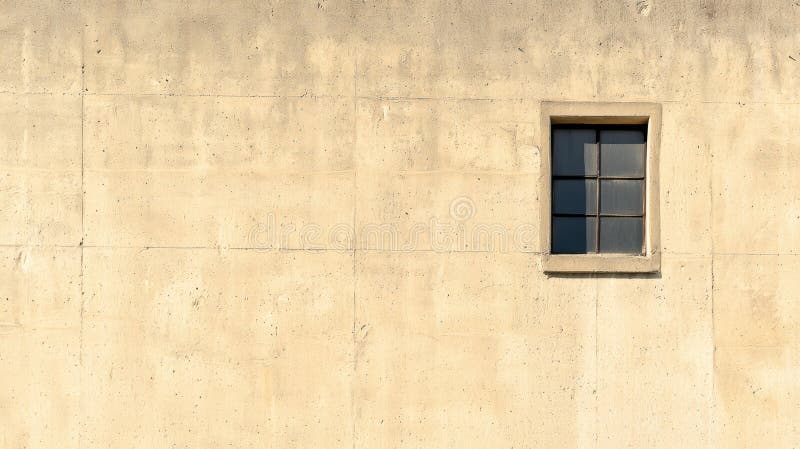 A small window on a wall. stock photo. Image of rectangular - 387598024
