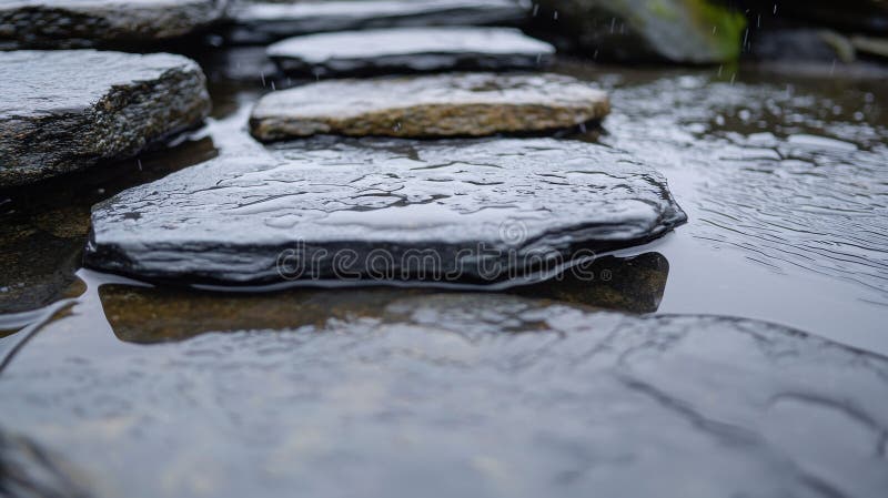 A Path of Water stock photo. Image of calm, reflection - 376660810