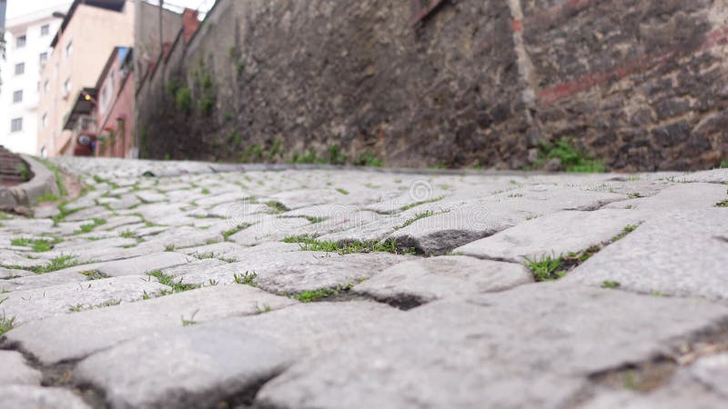Textured Cobbled Streets that Effortlessly Showcase a Worn and ...