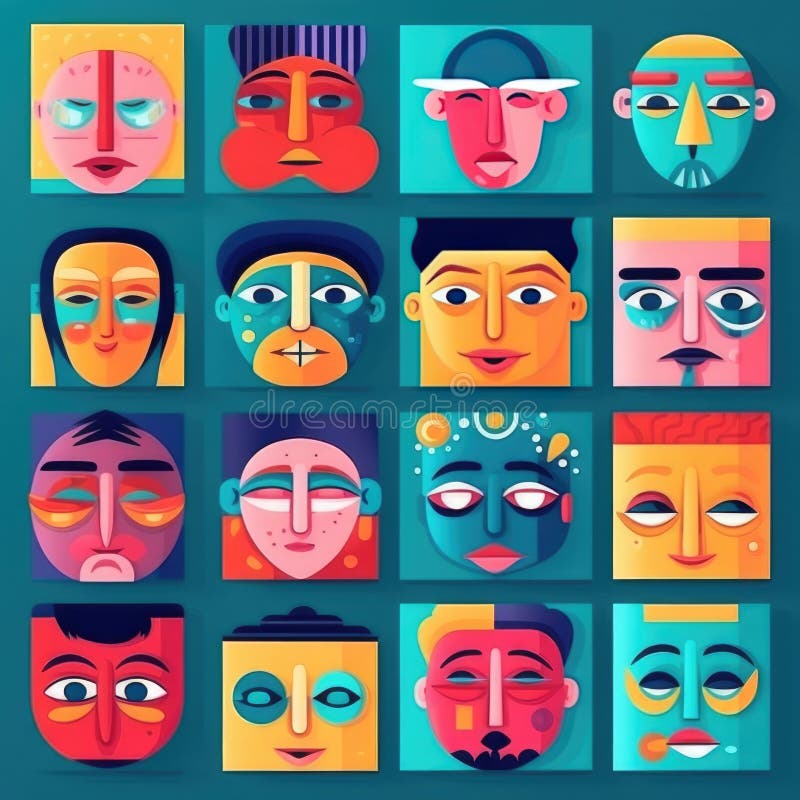 Determined Expressions Stock Illustrations – 429 Determined Expressions ...