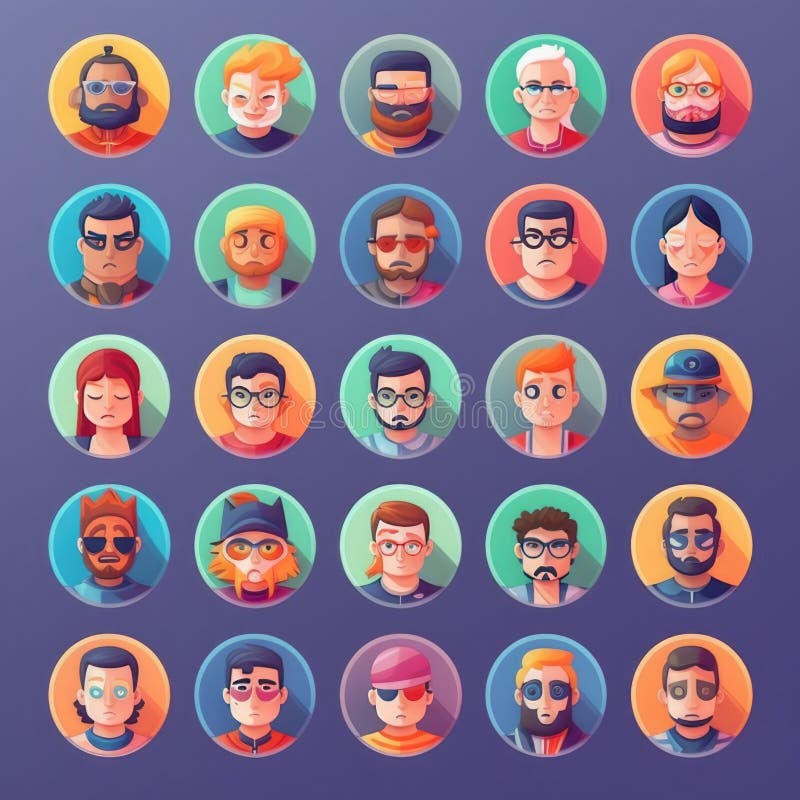 Determined Expressions Stock Illustrations – 429 Determined Expressions ...