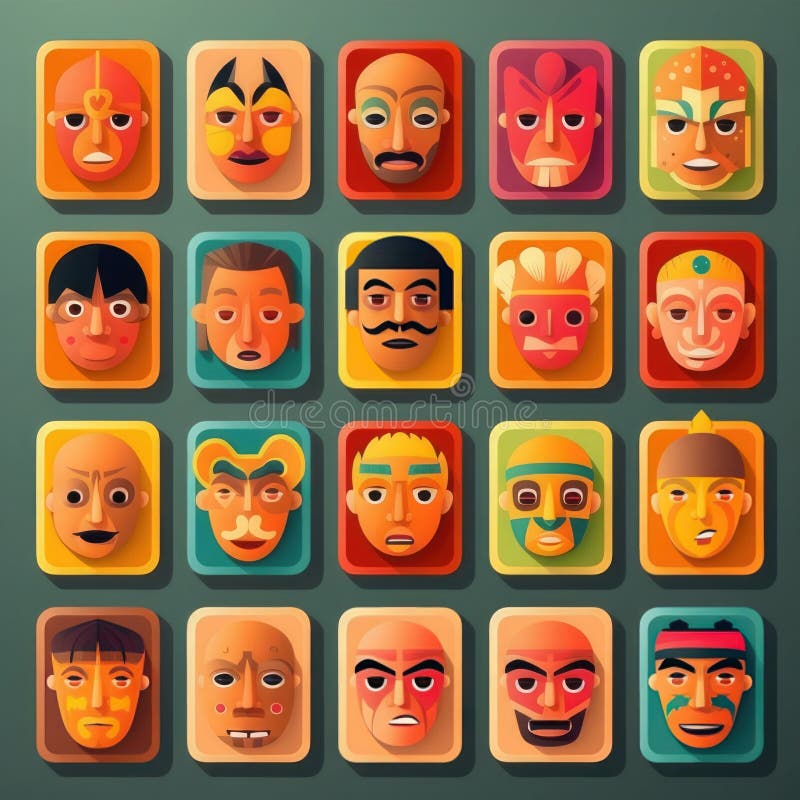 Determined Expressions Stock Illustrations – 429 Determined Expressions ...