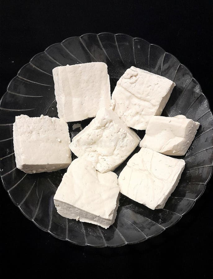 The Image Shows a Collection of White Tofu Blocks on a Transparent ...