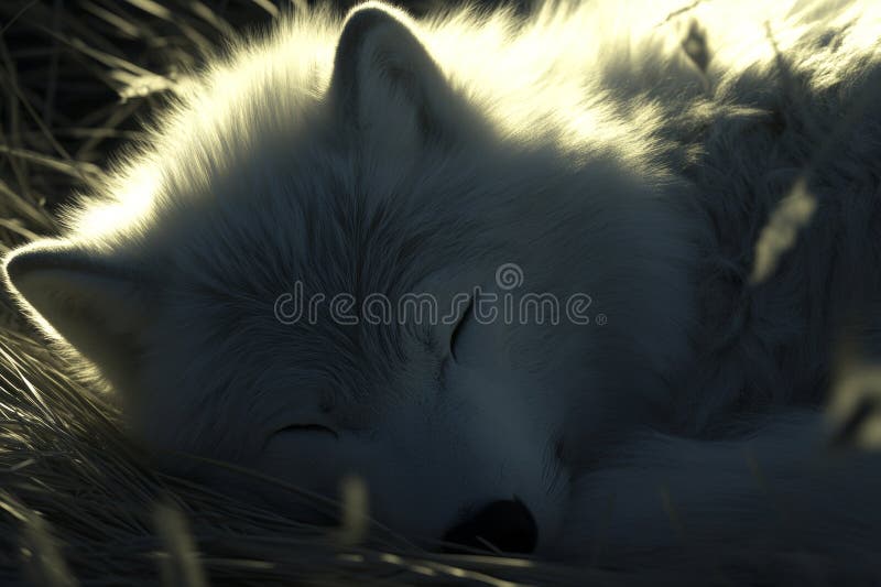 The Image Shows a Concentrated Fox Looking Straight at the Camera ...