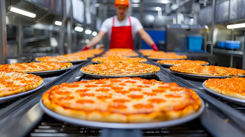 Food Safety Pizza Making Factory Stock Photos - Free & Royalty-Free ...