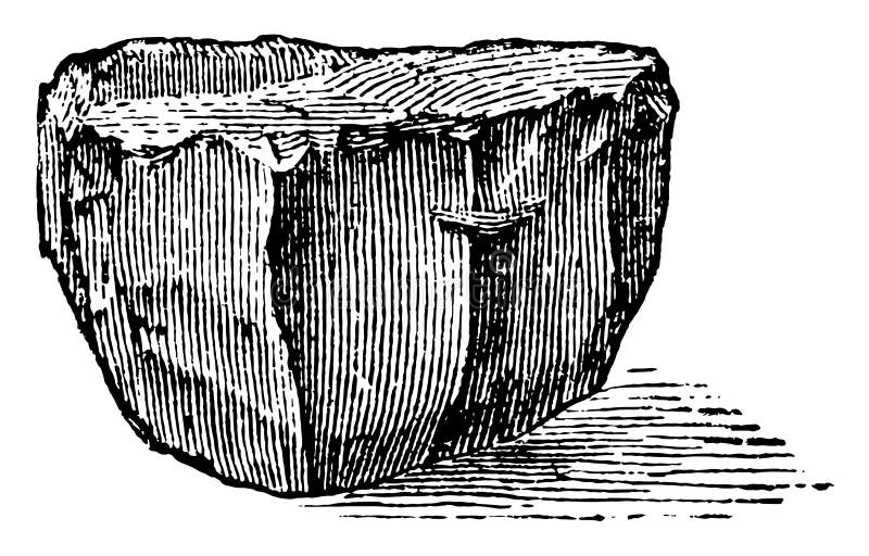 Flint vintage illustration stock vector. Illustration of vector - 163319636