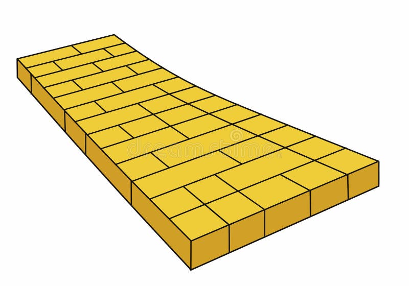 Cartoon Yellow Brick Road Stock Illustrations – 216 Cartoon Yellow ...
