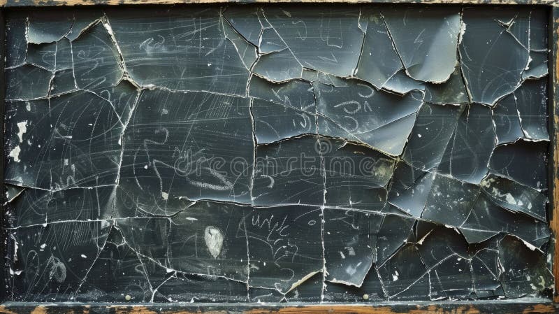 Damaged chalkboard stock image. Image of wood, knowledge - 323334533