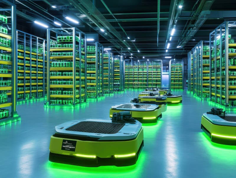 Data Center Ai Powered Servers Stock Photos - Free & Royalty-Free Stock ...