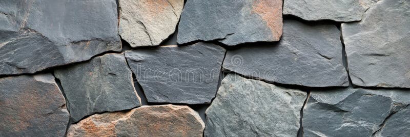 A Closeup View of a Stone Wall with Closely Arranged Bricks Stock Image ...