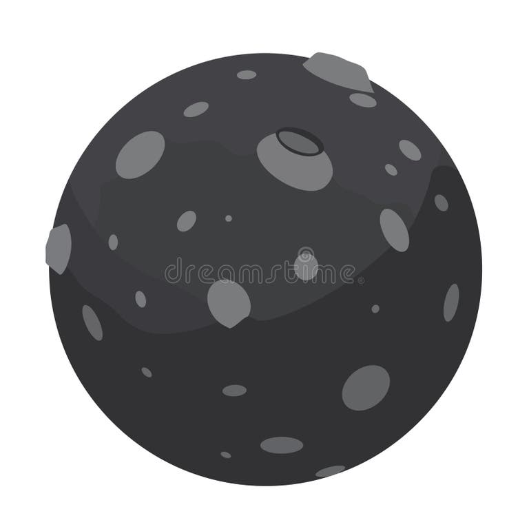Moon surface clipart stock vector. Illustration of texture - 372054551