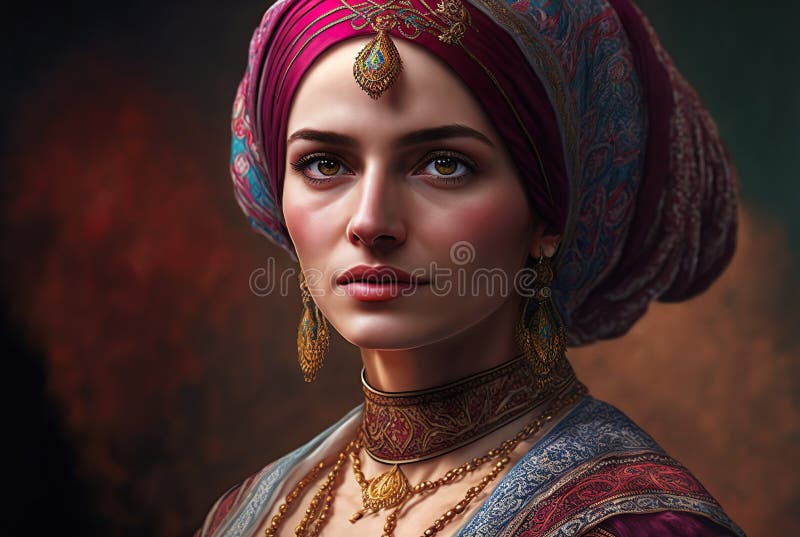 Gorgeous Turkish Women: Celebrating Beauty and Culture AI Generated ...