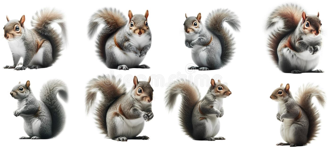 Different Squirrels Stock Illustrations – 86 Different Squirrels Stock ...