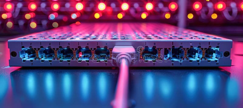 Image Shows Electronic Device Connected To Cable, Symbolizing ...