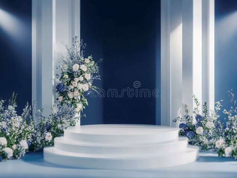 Image Shows an Elevated Stage Area for a Formal Event, Possibly a ...