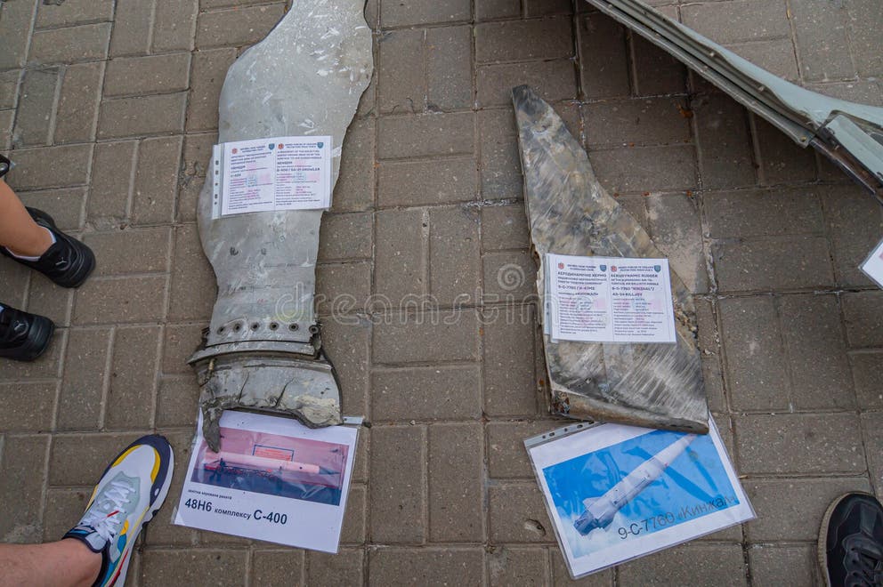 Image Shows Explosive Device Fragments Possibly from a Missile or Bomb ...