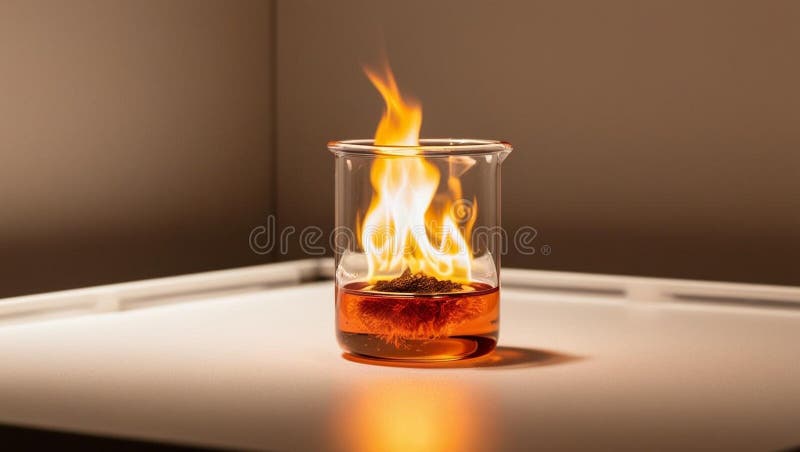 This Image Shows a Fire Investigation Laboratory Stock Illustration ...