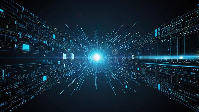 Creative Inovative Technology Background Stock Illustration ...