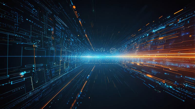 Creative Inovative Technology Background Stock Illustration ...