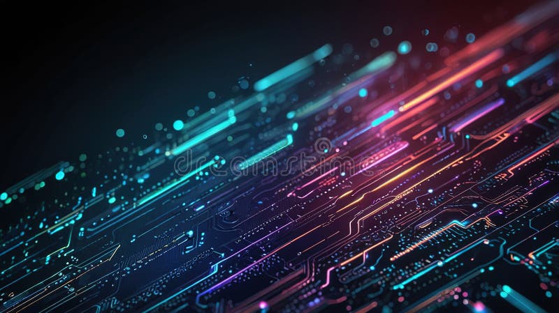 Creative Inovative Technology Background Stock Illustration ...